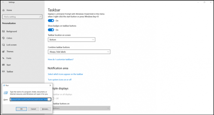 Fix: OneDrive icon missing from Taskbar in Windows 11/10 Fix: OneDrive icon missing from Taskbar in Windows 11/10
